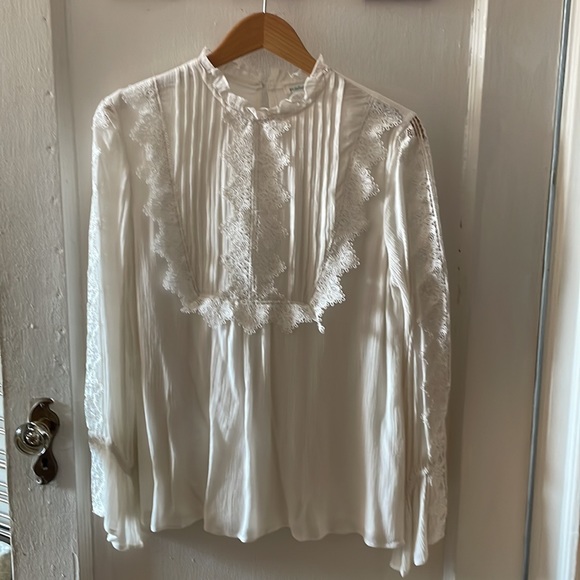 Sundance | Tops | Sundance Lace Grace Blouse | Poshmark